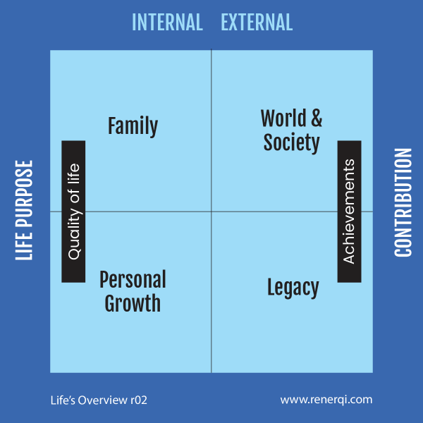 Your Life Overview Canvas - RenerQi