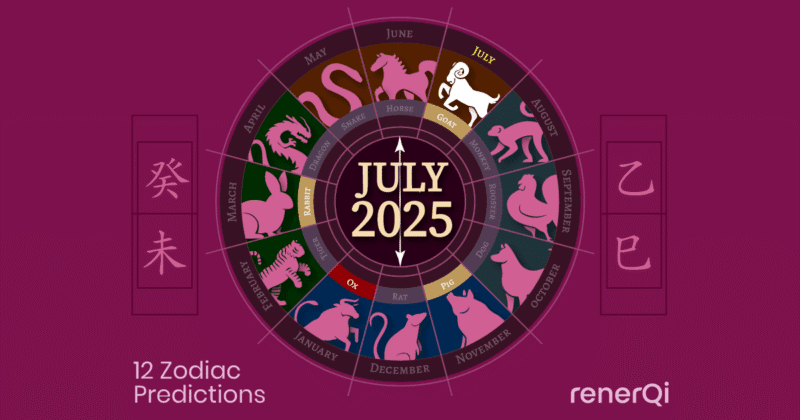 July 2025 Chinese Zodiac Prediction - RenerQi